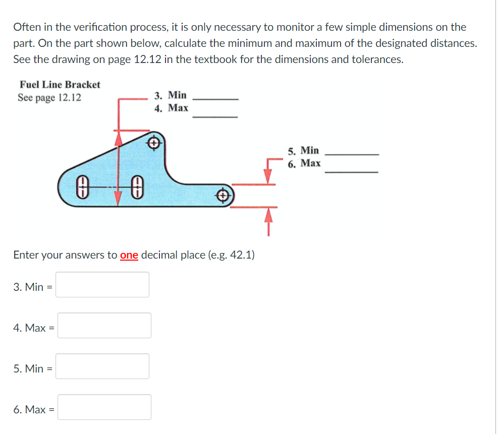 Solved Fuel line bracket drawing 2x Ø5.50.1 $ 0.2A 0.2 A B | Chegg.com
