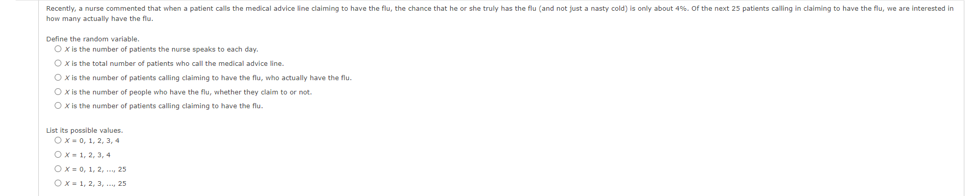 Solved Recently, a nurse commented that when a patient calls | Chegg.com