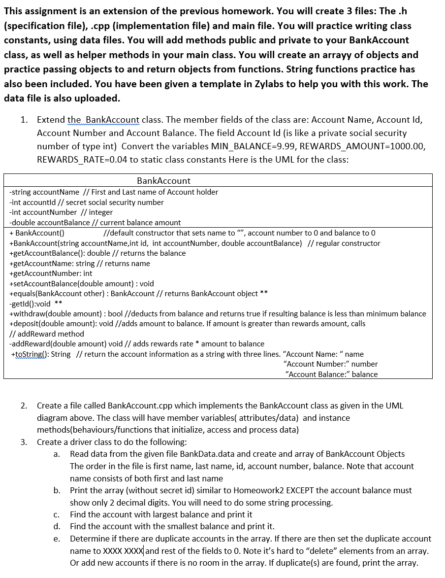 Solved This assignment is an extension of the previous | Chegg.com