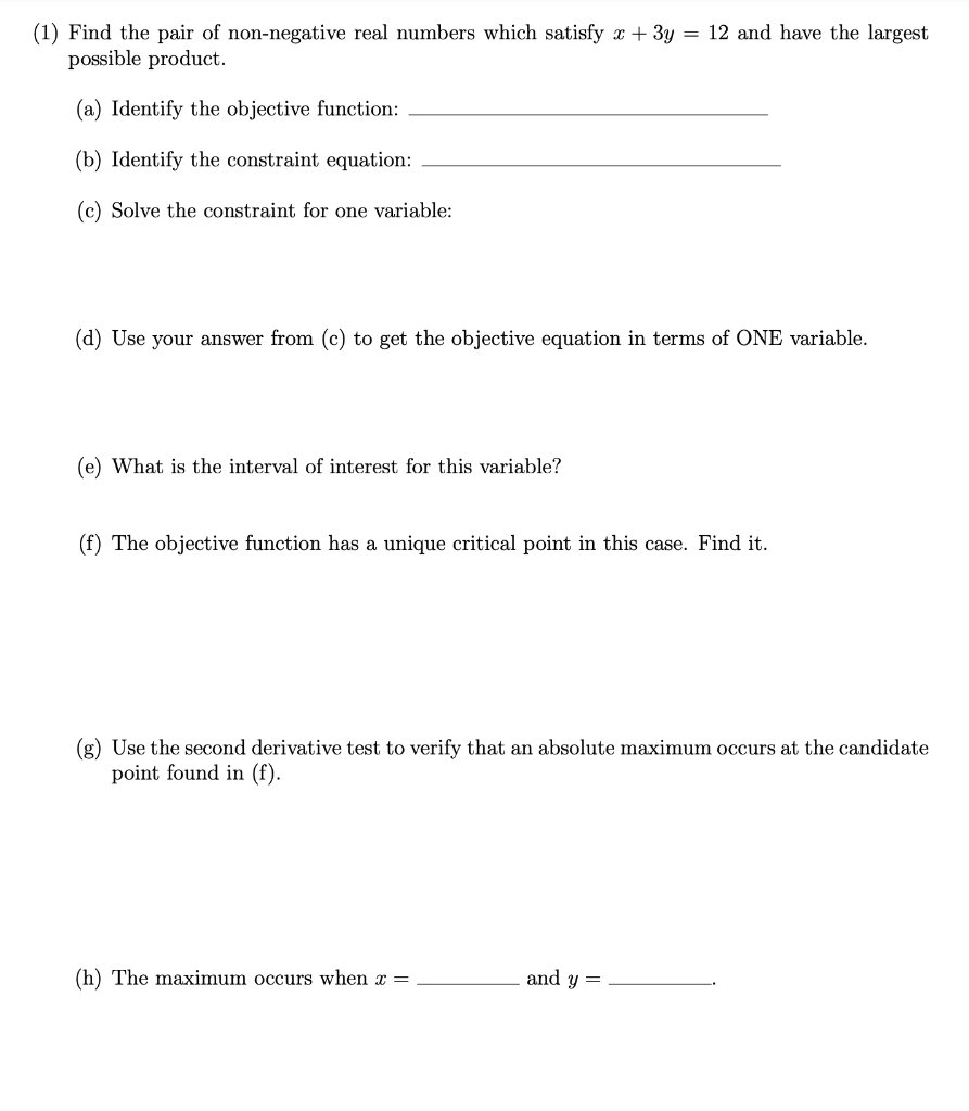 Solved I need help answering question #1. Please make sure | Chegg.com