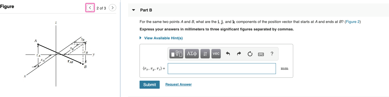 Solved As shown on the coordinate system, points A and B | Chegg.com
