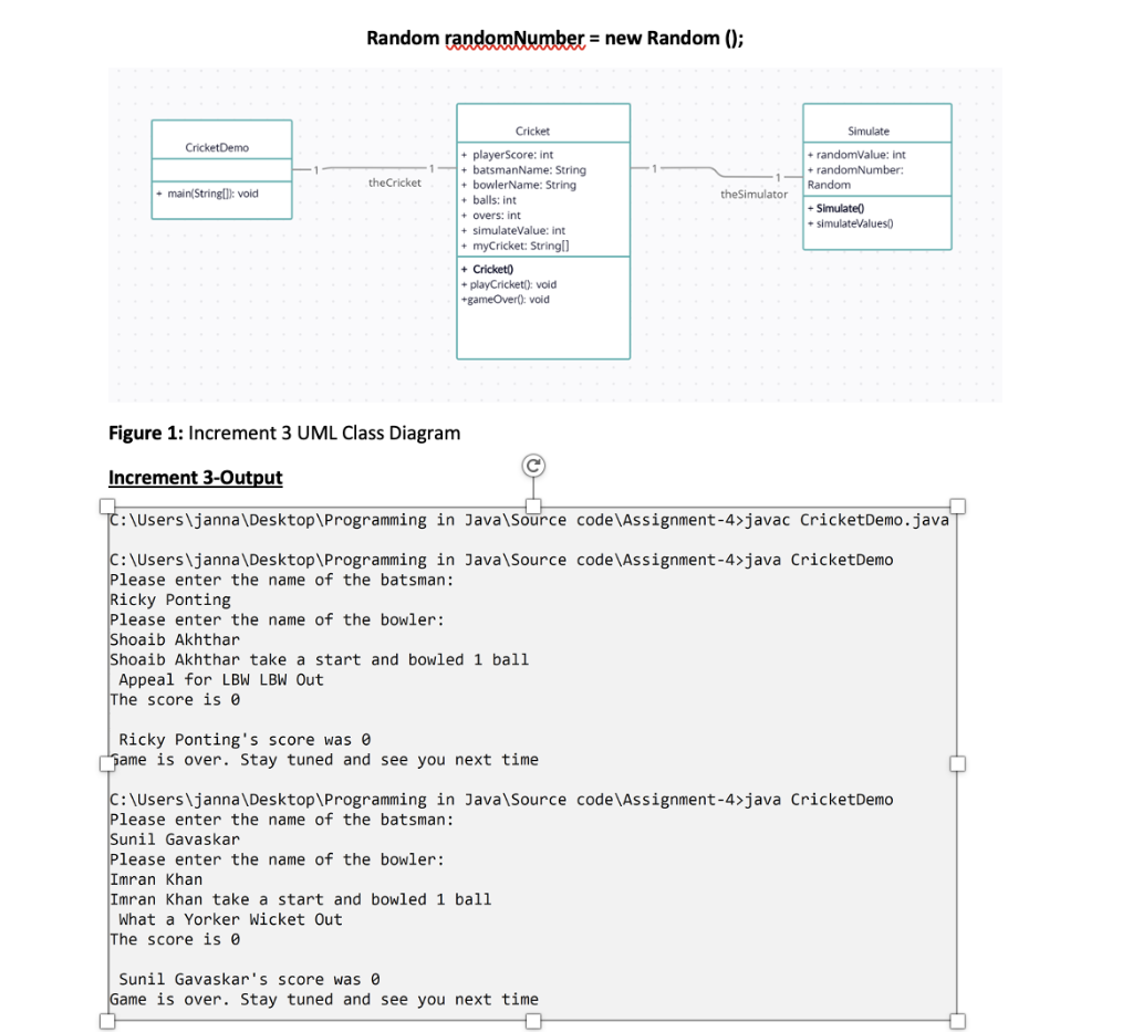 Solved In this increment, you will develop a single wicket | Chegg.com