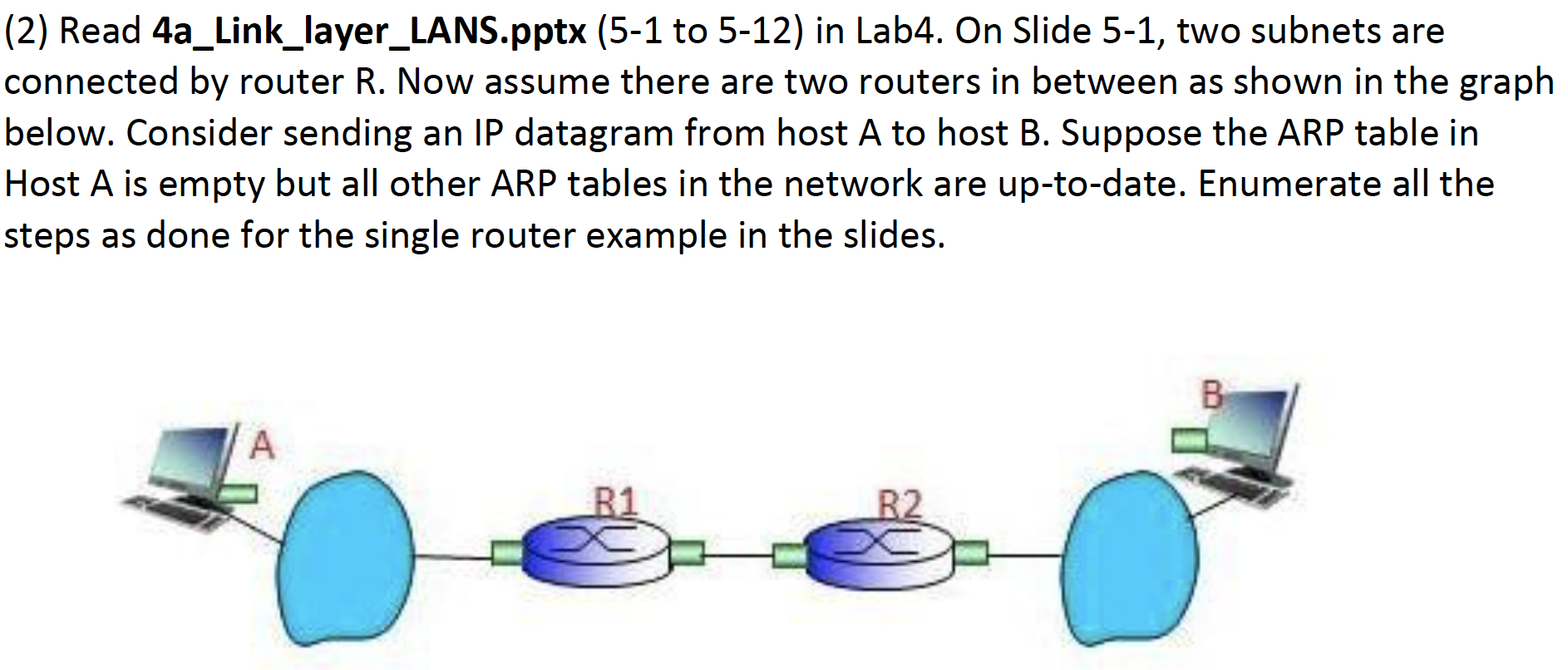 (Solved) : 2 Read 4alinklayerlanspptx 5 1 5 12 Lab4 Slide 5 1 Two ... (Solved) : 2 Read 4alinklayerlanspptx 5 1 5 12 Lab4 Slide 5 1 Two ...