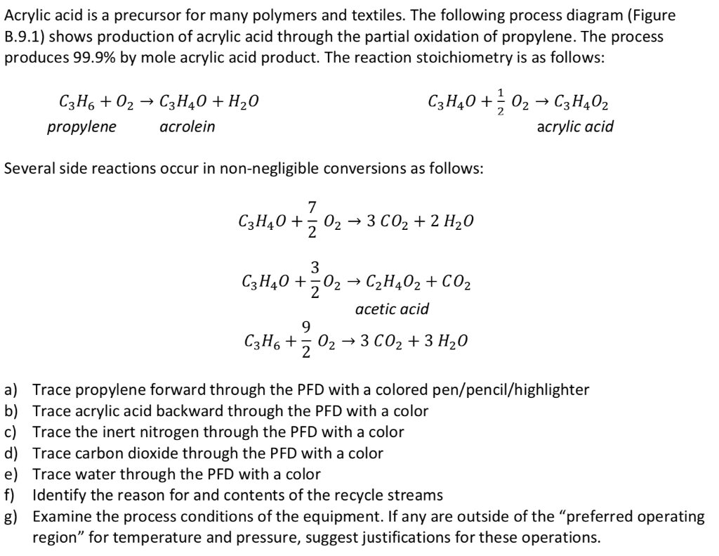 Acrylic acid is a precursor for many polymers and | Chegg.com
