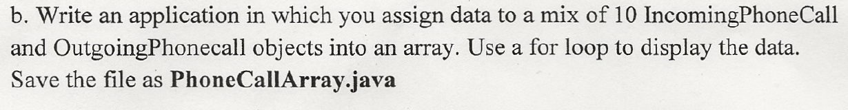 Please help me with this JAVA assignment and I | Chegg.com