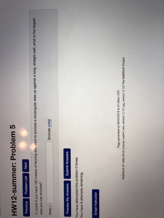 Solved HW12-summer: Problem 5 List Next (1 point) If you | Chegg.com