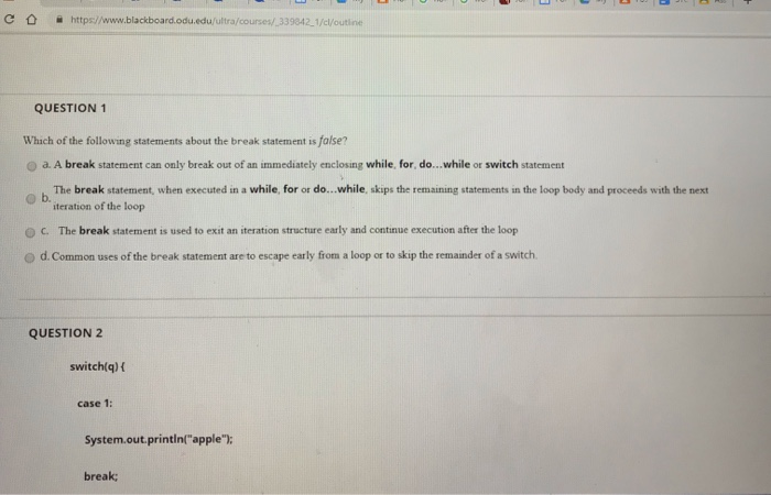 Solved http://www.blackboard.odu.edu/ultra/courses/ 339842 | Chegg.com