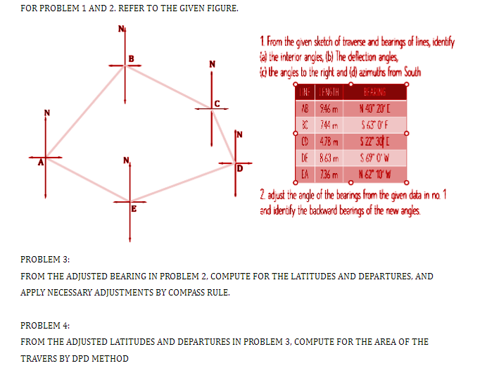 FOR PROBLEM 1 AND 2. REFER TO THE GIVEN FIGURE. N C | Chegg.com