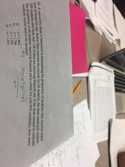 Solved dean is interested in determining the proportion of | Chegg.com