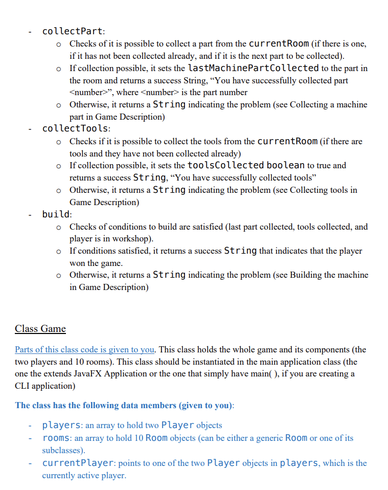 Would you help implement the classes from the | Chegg.com