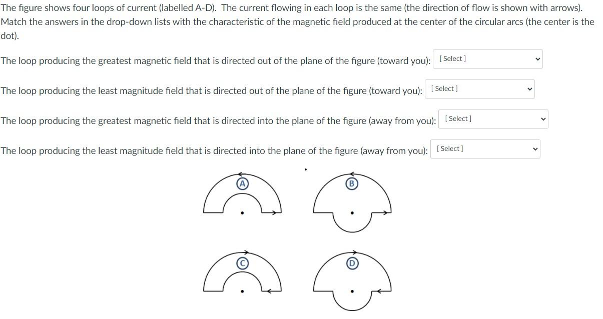 Solved The figure shows four loops of current (labelled | Chegg.com