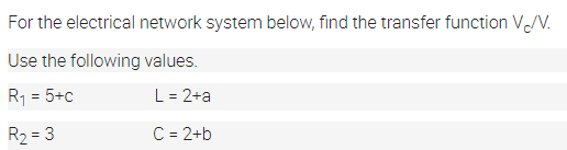 Solved WHERE a=0, b=7 and c=2 This is a topic in Control | Chegg.com