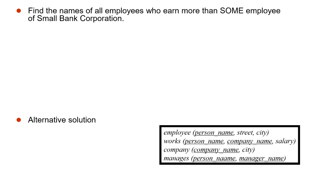 Solved Find the names of all employees who earn more than | Chegg.com