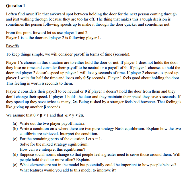 Solved Question 1 I often find myself in that awkward spot | Chegg.com