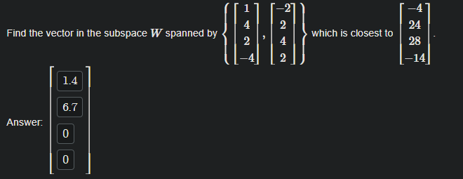 Solved I tried solving this using the least squares | Chegg.com