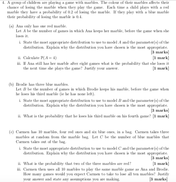 Solved 4. A group of children are playing a game with | Chegg.com