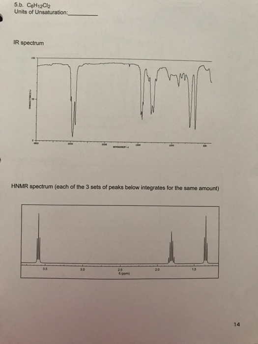Solved 5. Draw a structure corresponding to each unknown | Chegg.com