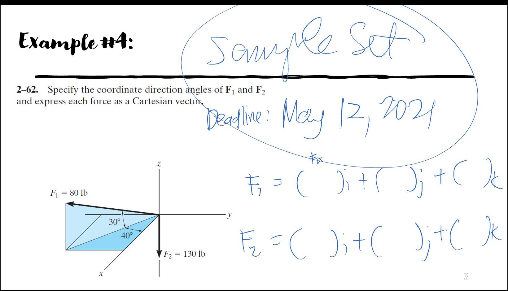 Solved Example #4: Sample set 2–62. Specify the coordinate | Chegg.com