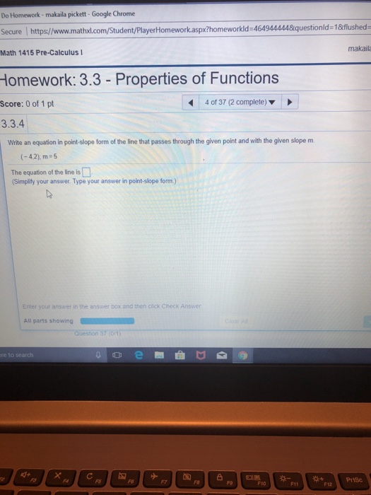 Solved Homework 3 3 Properties Of Functions Score 0 Of 1
