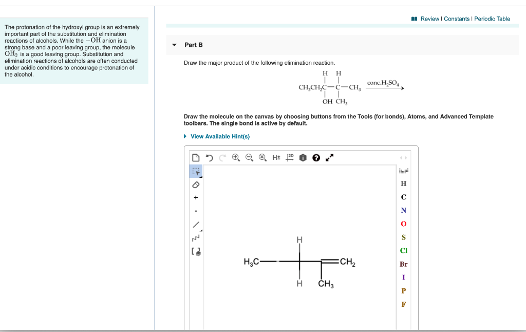 Solved Review Constants Periodic Table Part B The | Chegg.com