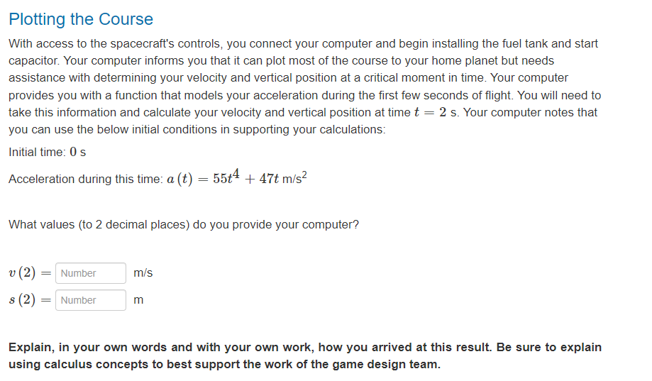 Solved With access to the spacecraft's controls, you connect | Chegg.com