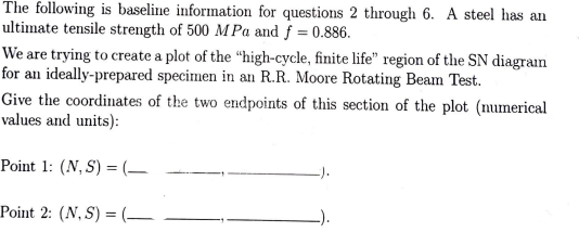 The following is baseline information for questions 2 | Chegg.com