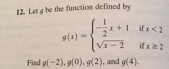 Solved 2.3 Exercises 6. Find 1. Let fbe the function defined | Chegg.com