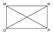 Solved Consider rectangle MNPQ with diagonals MP⎯⎯⎯⎯⎯⎯⎯⎯⎯ | Chegg.com
