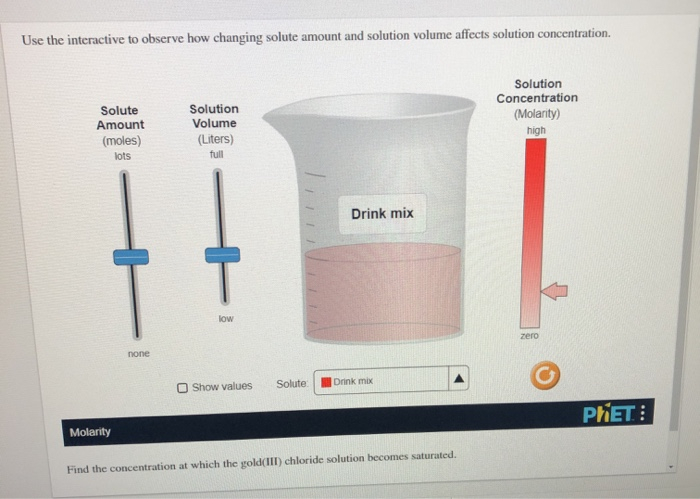 Solved: Use The Interactive To Observe How Changing Solute... | Chegg.com