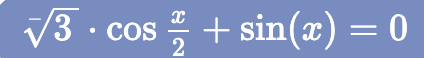 Solved −3⋅cos2x+sin(x)=0 | Chegg.com