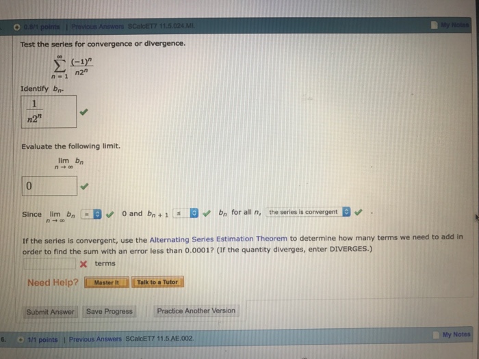 Solved Test the series for convergence or divergence. | Chegg.com Solved Test the series for convergence or divergence. | Chegg.com