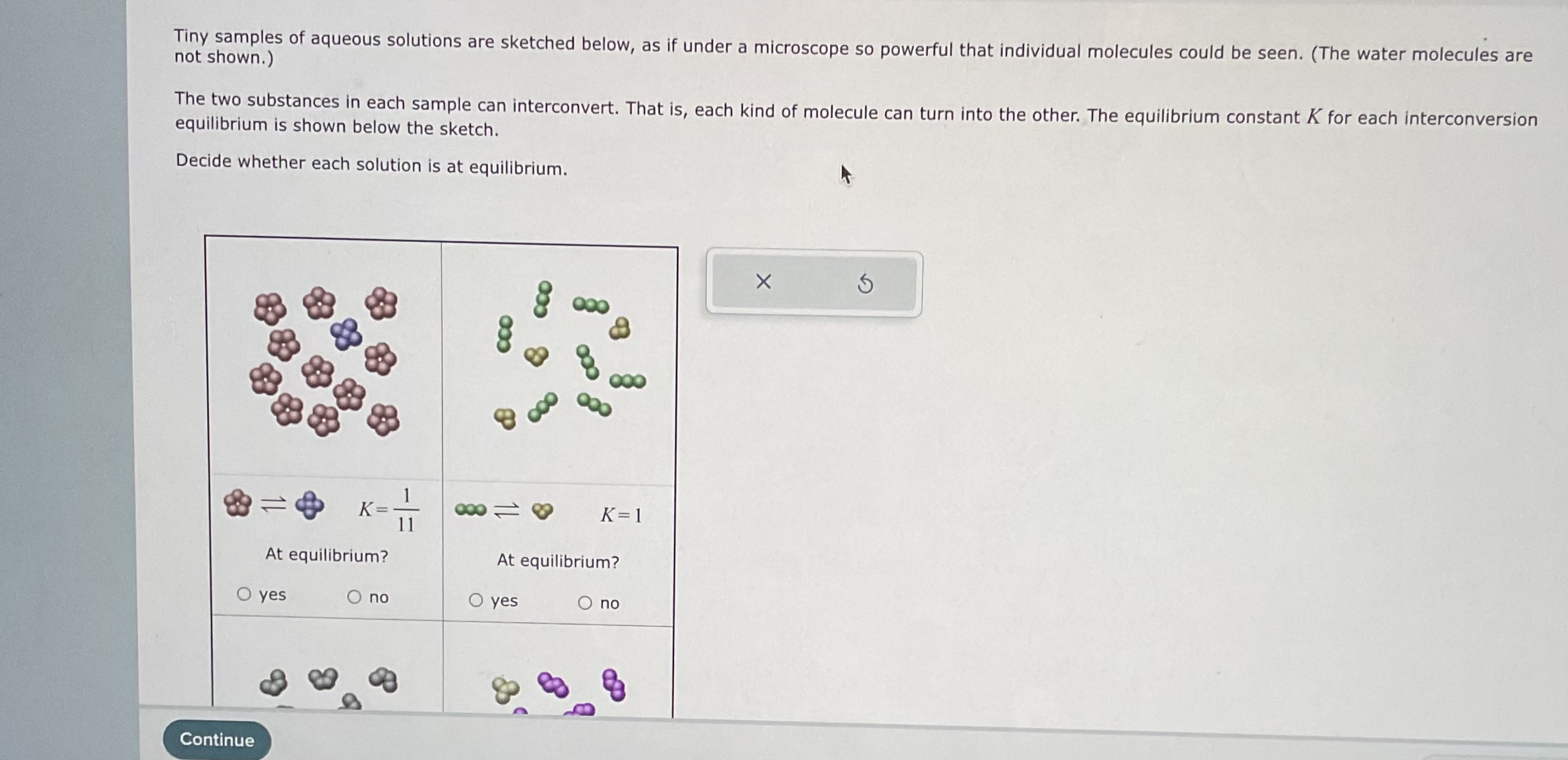Solved Tiny samples of aqueous solutions are sketched below, | Chegg.com