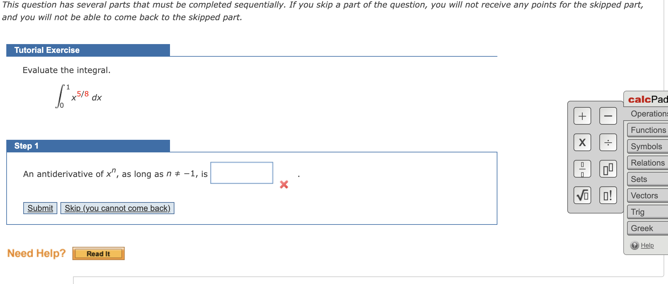 Solved This question has several parts that must be | Chegg.com