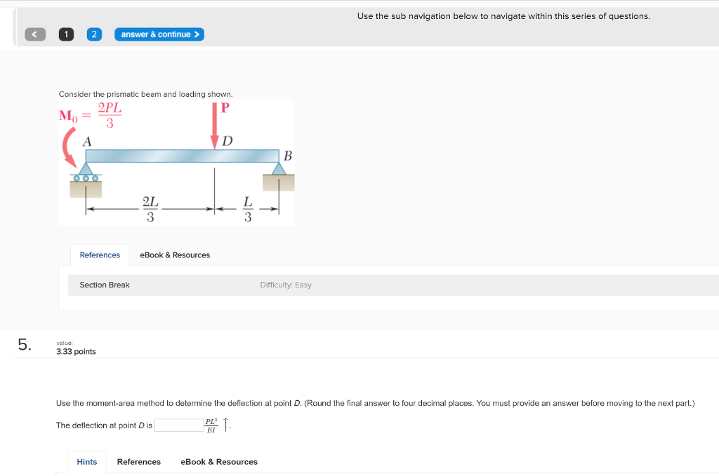 Solved Use the sub navigation below to navigate within this | Chegg.com