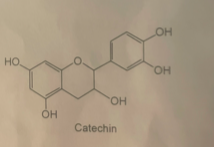 Solved 4. The structure of catechin (see Lab book) does not | Chegg.com