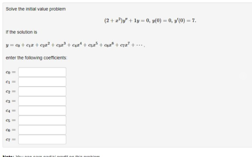 Solved Solve the initial value problem | Chegg.com