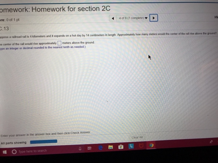 Solved omework: Homework for section 2C re: 0 of 1 pt C.13 | Chegg.com