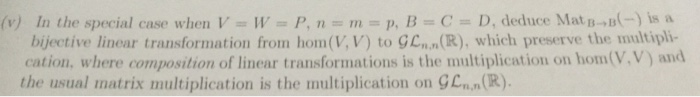 Solved (R) be the set of all m X n matrices with entries in | Chegg.com