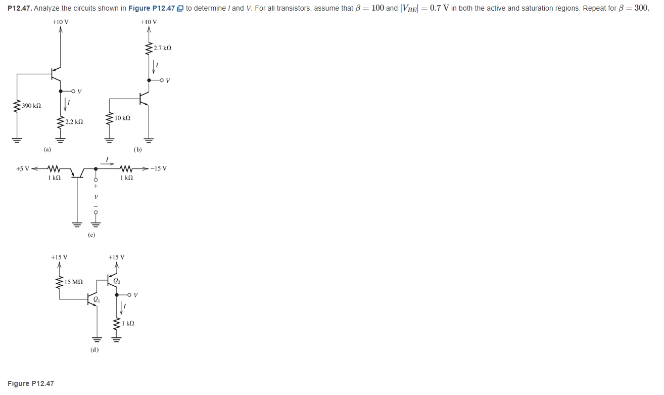Solved Figure P12.47 | Chegg.com