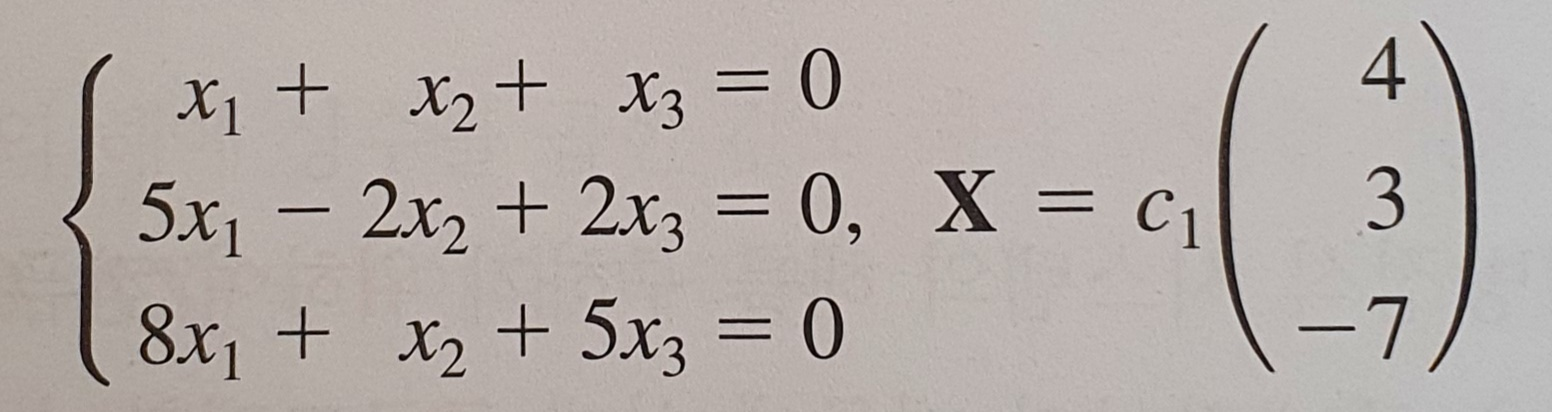 Solved Show homogeneous simultaneous linear equations as | Chegg.com