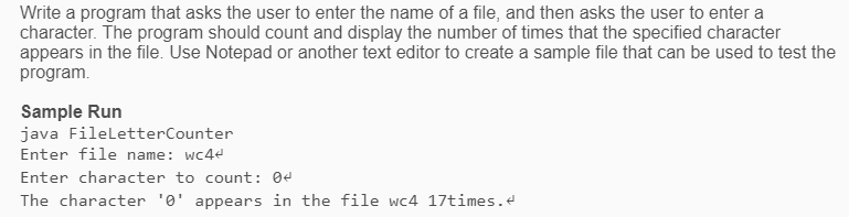 Solved Write a program that asks the user to enter the name | Chegg.com