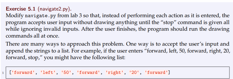 Solved How do I get python to run commands from the appended | Chegg.com