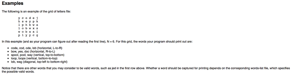 Solved Word search is a word game that involves searching | Chegg.com
