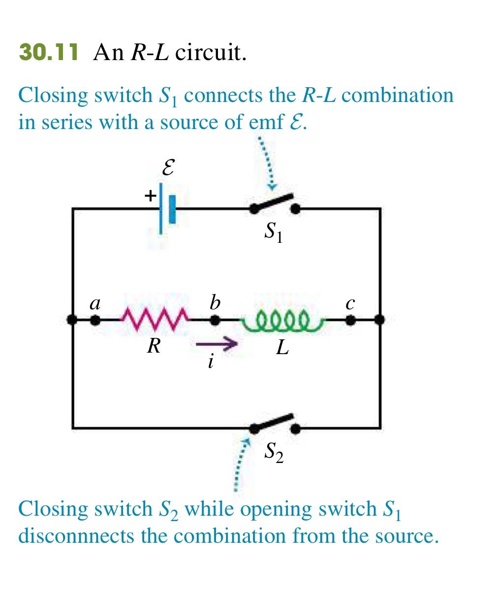 Solved = 30.26 In Fig. 30.11, switch Sy is closed while | Chegg.com
