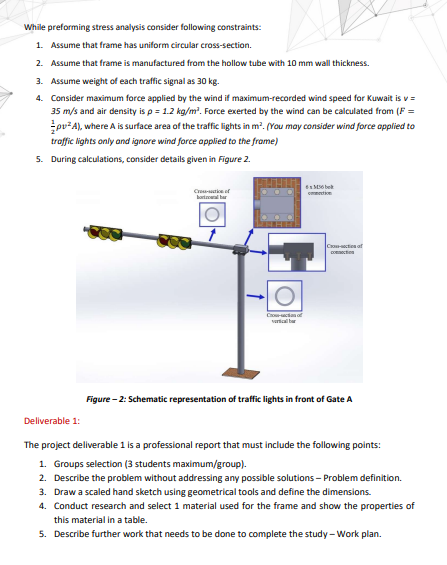 Solved You are asked to study and analyze the traffic signal | Chegg.com