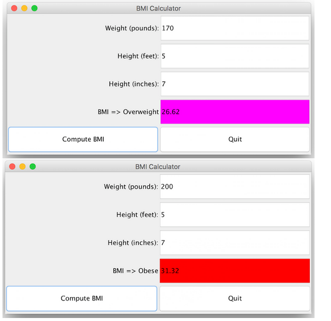 Solved 703*Weight(pounds) The formula for calculating BMI | Chegg.com