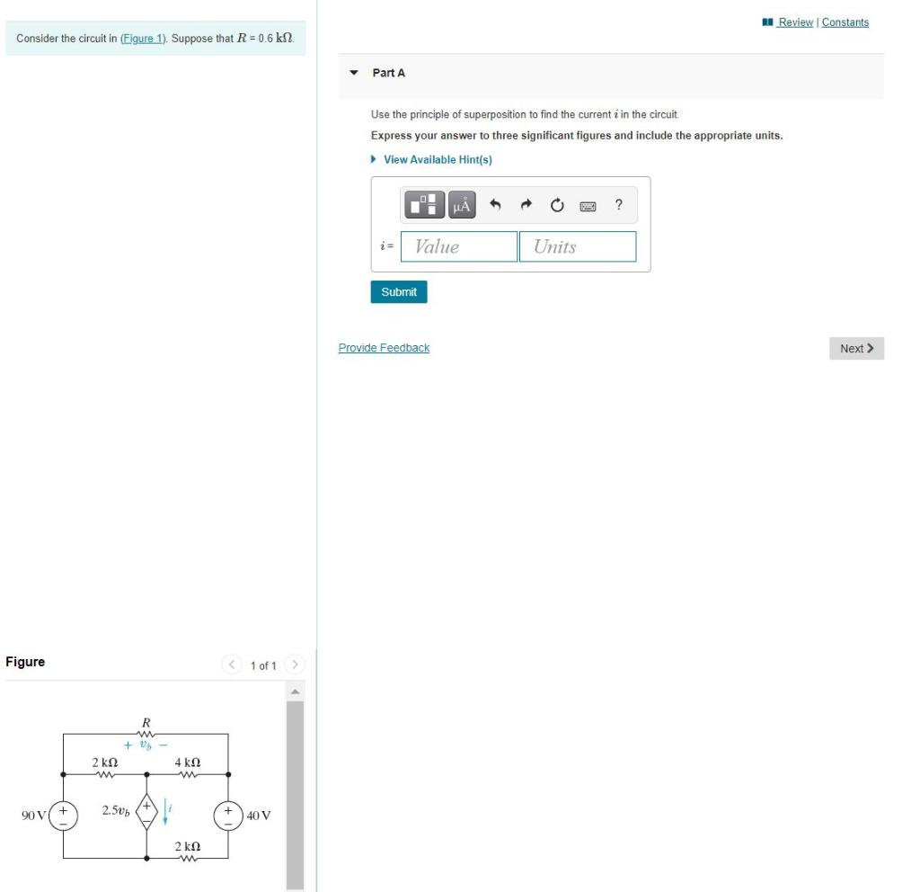 Solved a Review Constants Consider the circuit in (Figure | Chegg.com Solved a Review Constants Consider the circuit in (Figure | Chegg.com