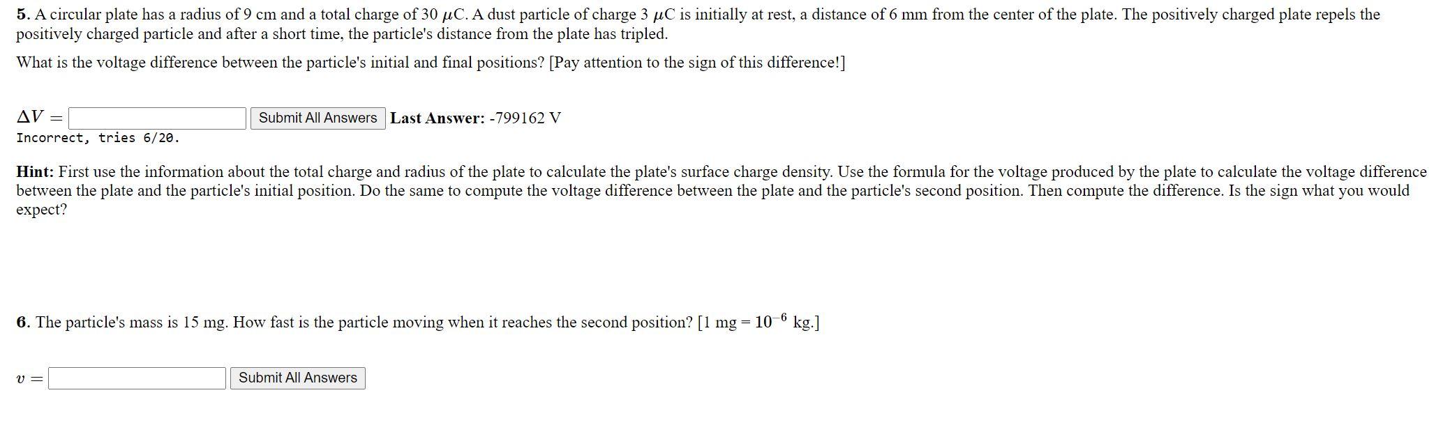 Solved 5. A circular plate has a radius of 9 cm and a total | Chegg.com
