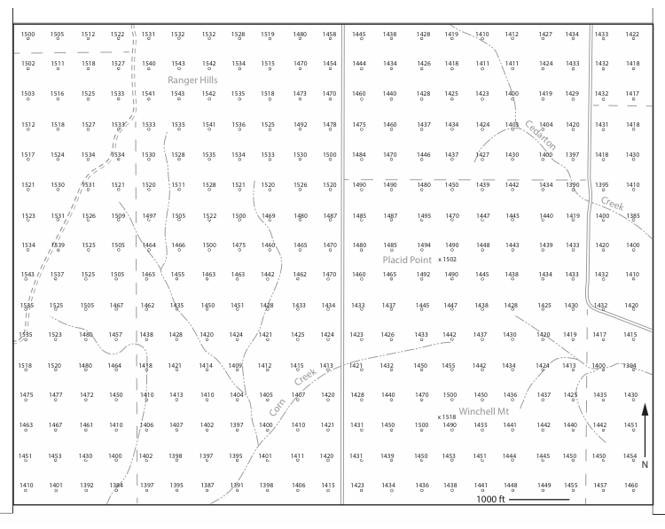 Solved For this lab exercise, you are given a base map with | Chegg.com