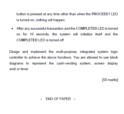 Solved 3. An integrated automated teller machine (ATM) and | Chegg.com